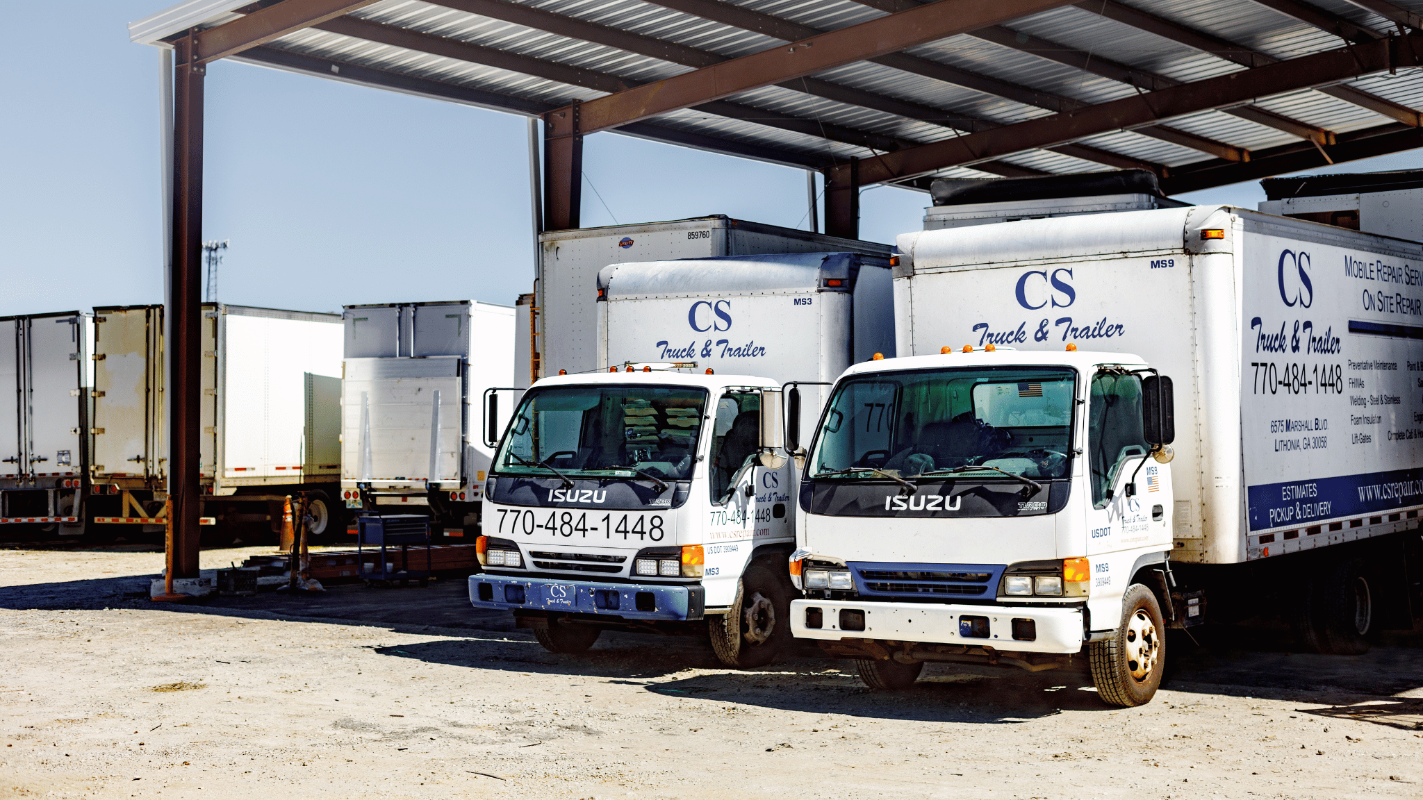 CS Truck & Trailer’s New Paint Booth